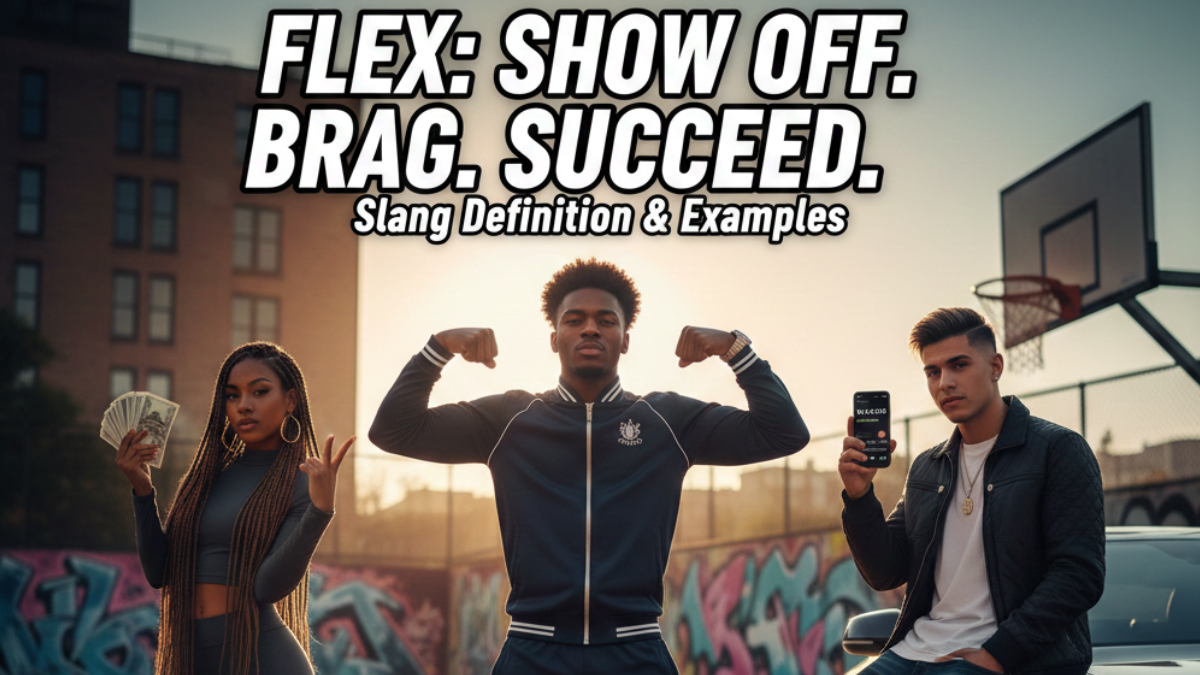 What Does Flex Mean? Slang Definition & Examples | Hobo.Video